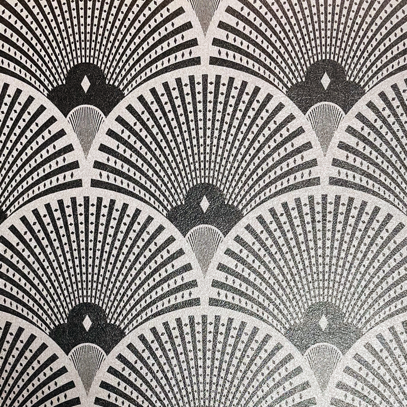 Metallic Vinyl Wallcovering | Deco Fan | Seltex Wallcoverings